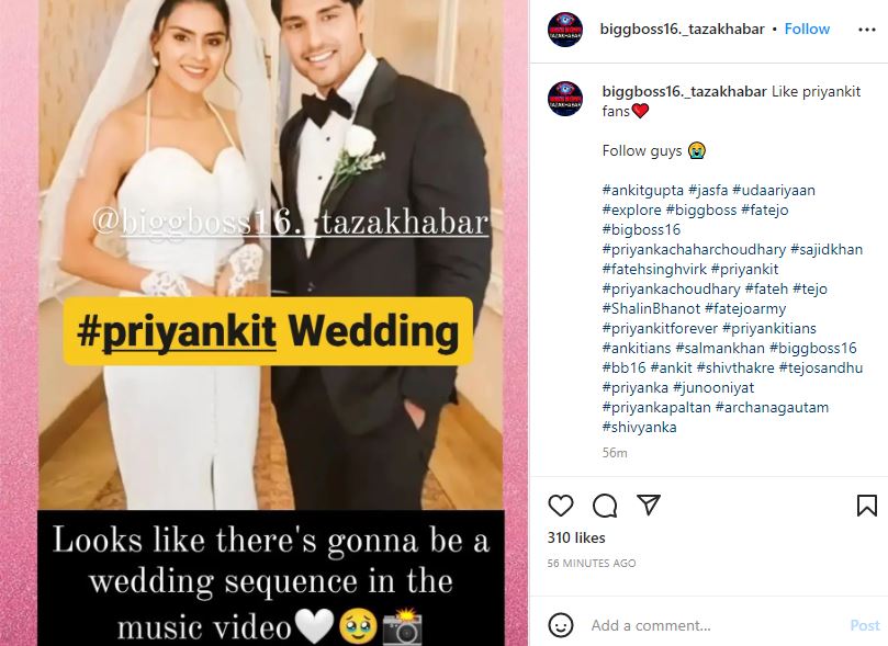 Priyanka-Ankit: दूल्हा-दुल्हन बने प्रियंका चहर चौधरी और अंकित गुप्ता, वायरल फोटो देख उड़ जाएंगे ...